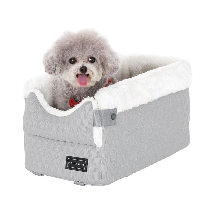 PETSFIT Booster Dog Car Seats | with safety belt, reversible liner