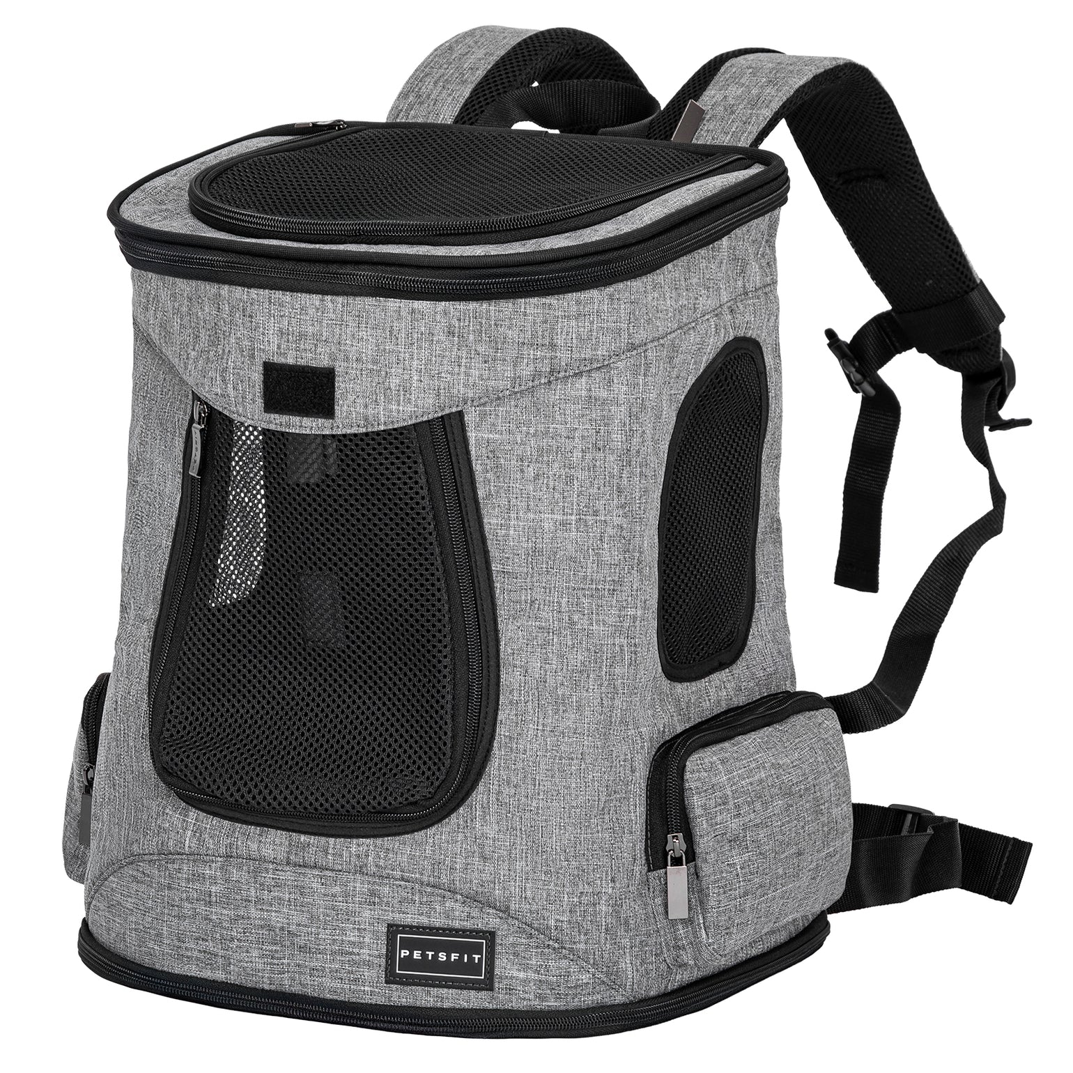 Petsfit Soft Pet Backpack Carrier for Hiking Dog Cat Carrier Bag – PETSFIT