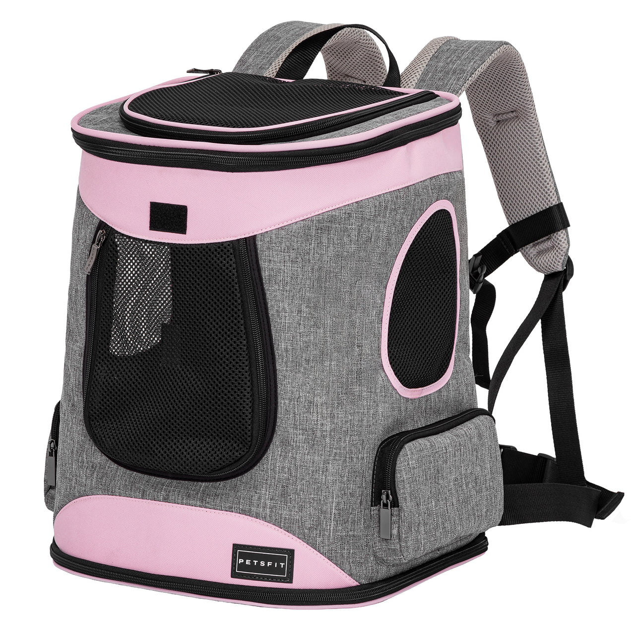 Petsfit Soft Pet Backpack Carrier for Hiking Dog Cat Carrier Bag – PETSFIT